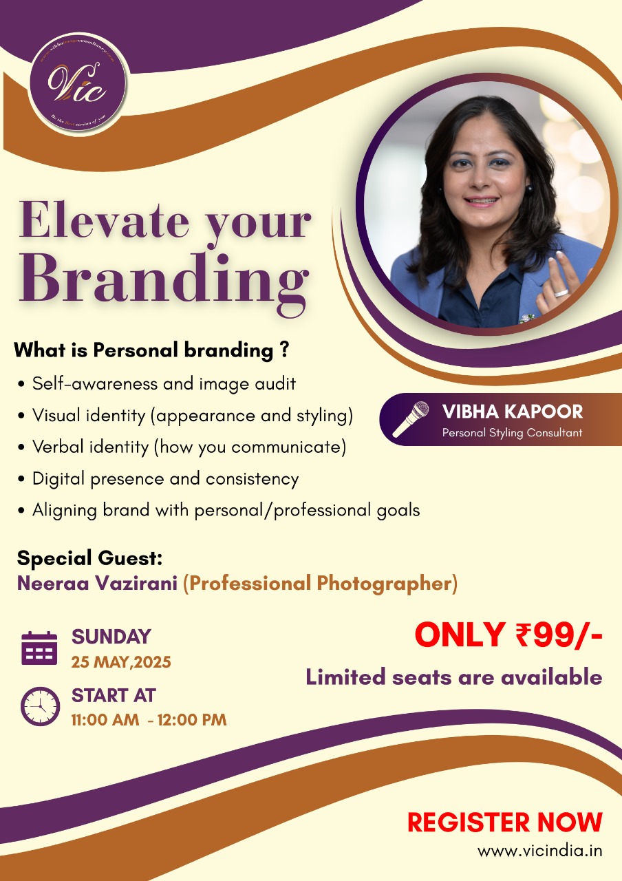 Personal Branding Workshop 2025 | Online Branding Session by VIC India